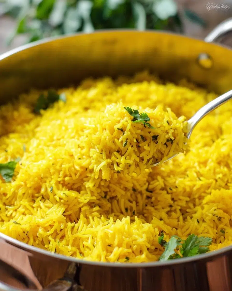 Garlic Turmeric Rice (Easy Golden Rice Recipe – Anti-Inflammatory ...
